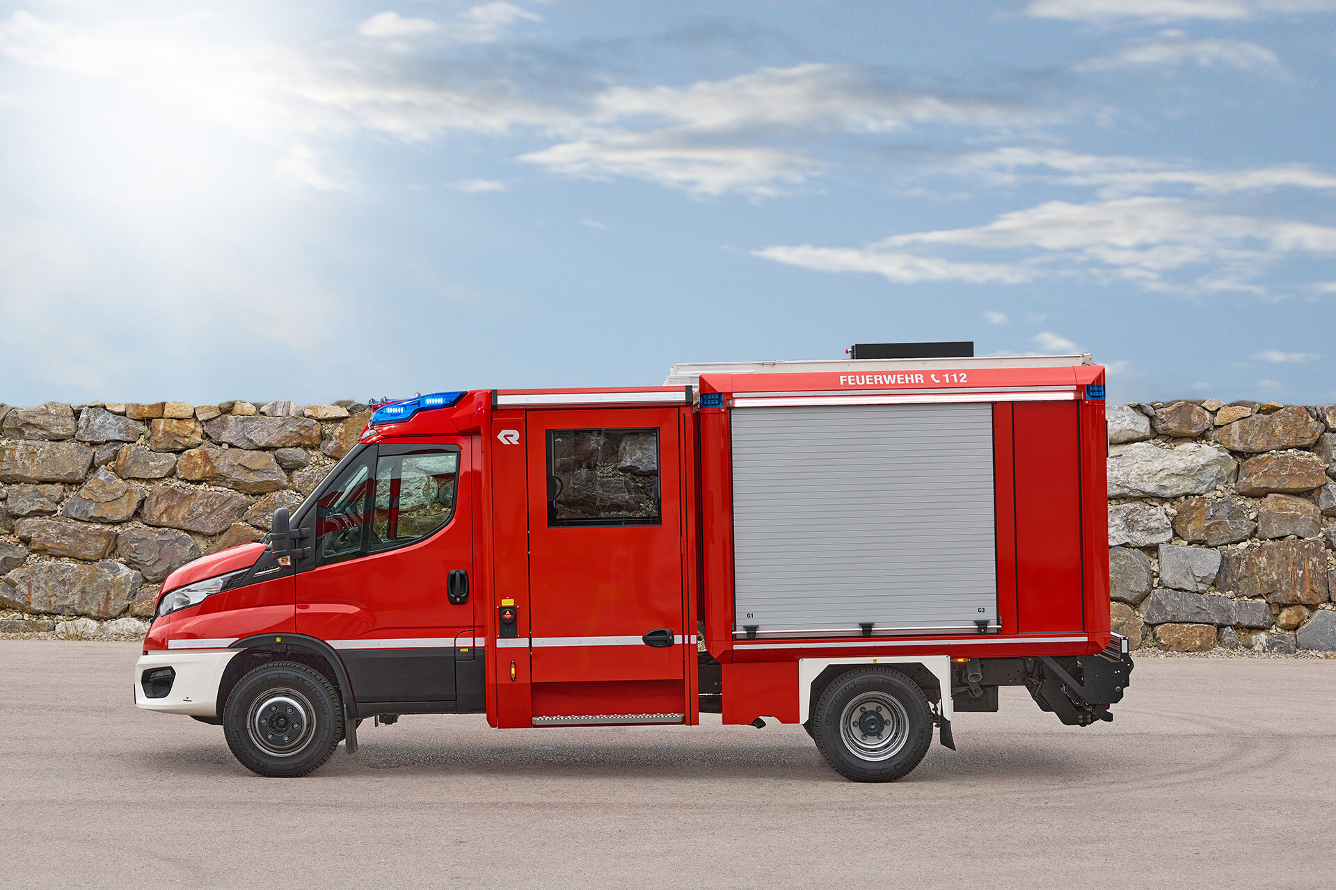 TSF-W auf Iveco Daily 70C18 4x2 inkl. TS FOX 4