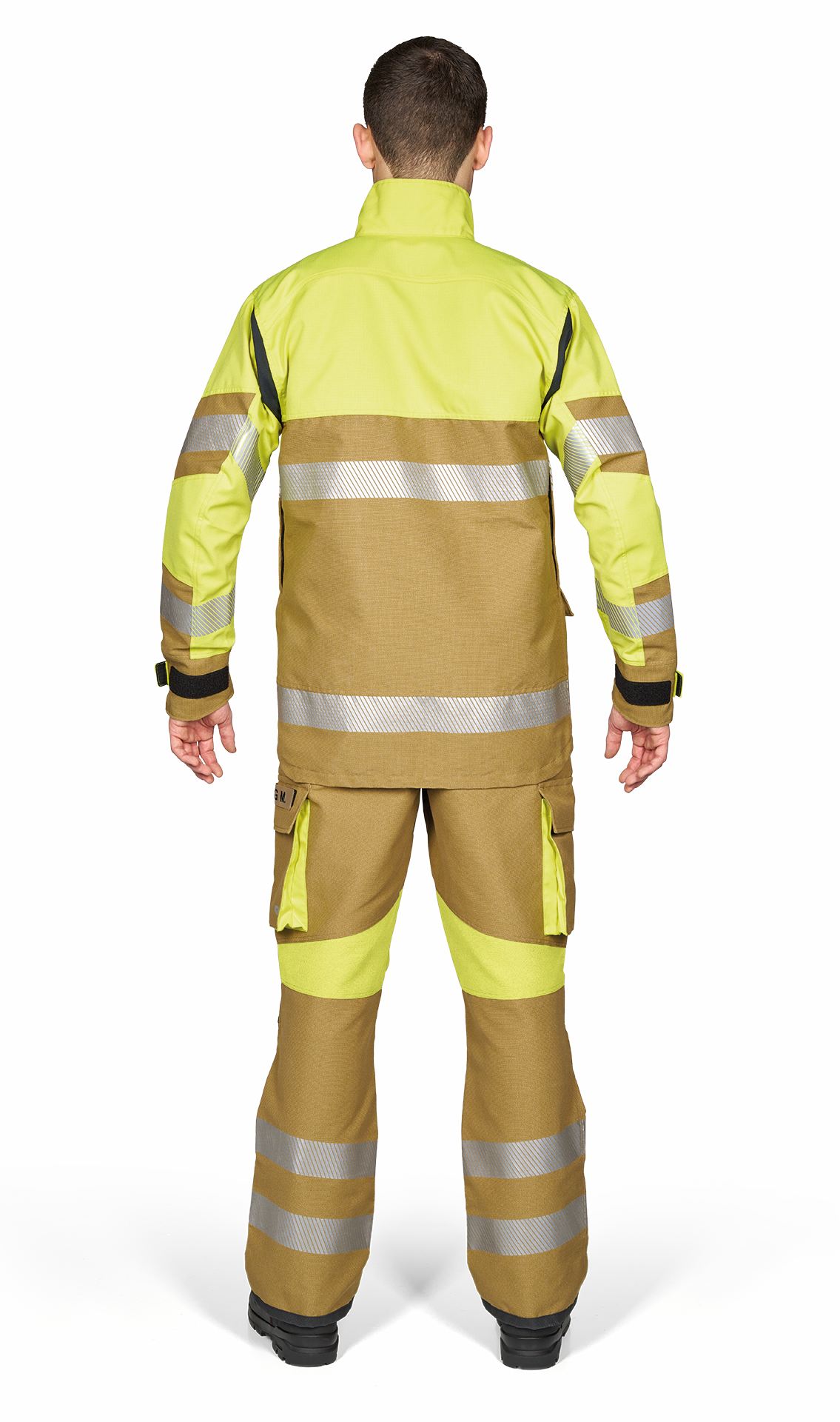 Protective jacket GAROS G10 TR gold/yellow, size 68-70E