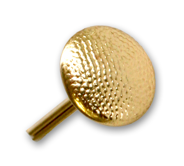 Cockade button gold 12 mm